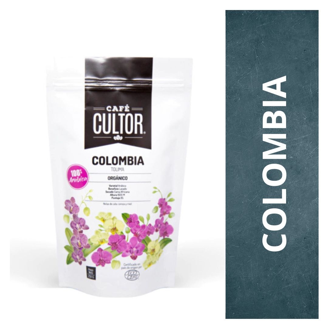 CAFÉ CULTOR ORGÁNICO MOLIDO X 250 GR - BRASIL
