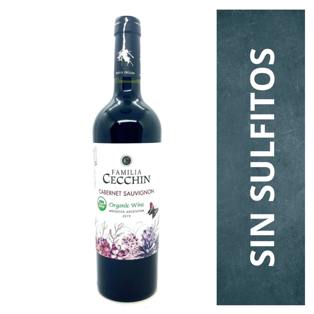 **VINO ORGÁNICO CABERNET SAUVIGNON FAMILIA CECCHIN X 750 CC - NUEVA YORK